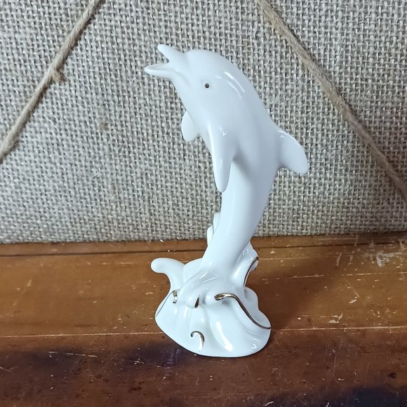Lenox | Accents | Lenox Dolphin With Gold Trim | Poshmark